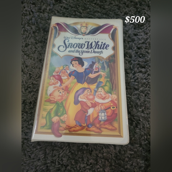 Media | Collectible Original Vintage Vhs Snow White | Poshmark